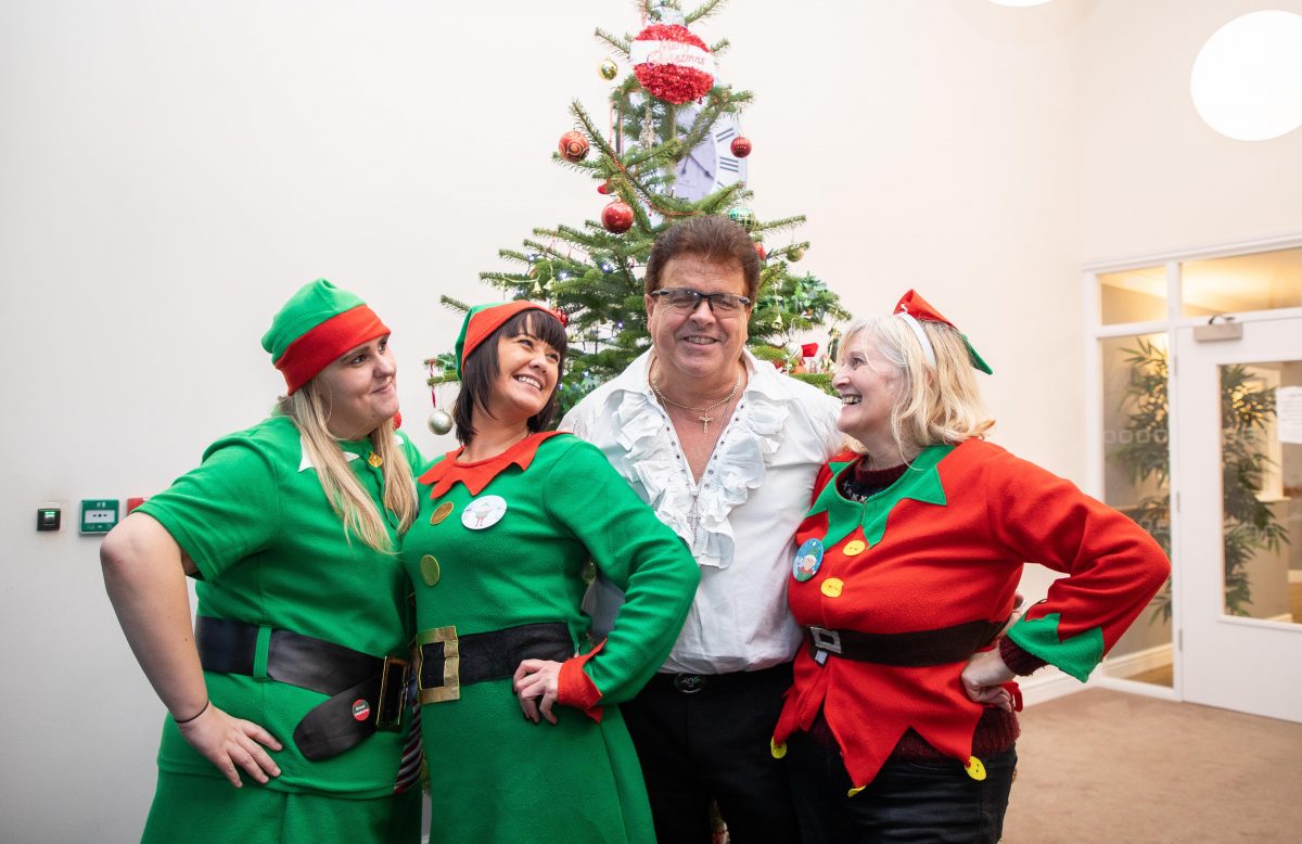 Elvis and the Elves make it a musical Christmas at our festive fair ...